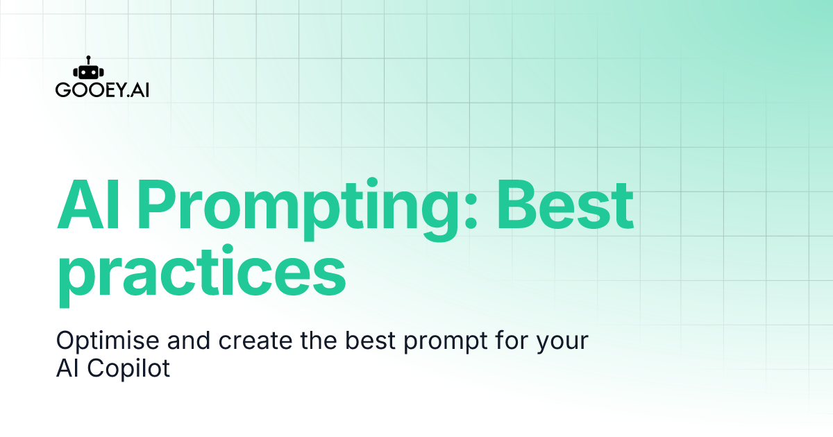 AI Prompting: Best practices | Gooey.AI Documentation