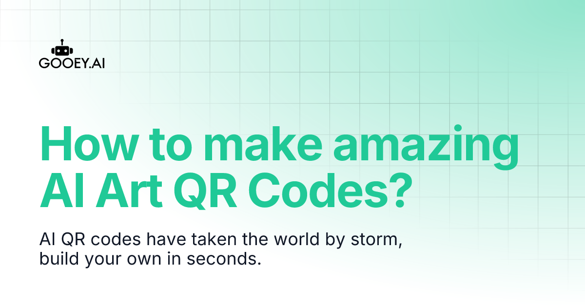 How to make amazing AI Art QR Codes? | Gooey.AI Documentation